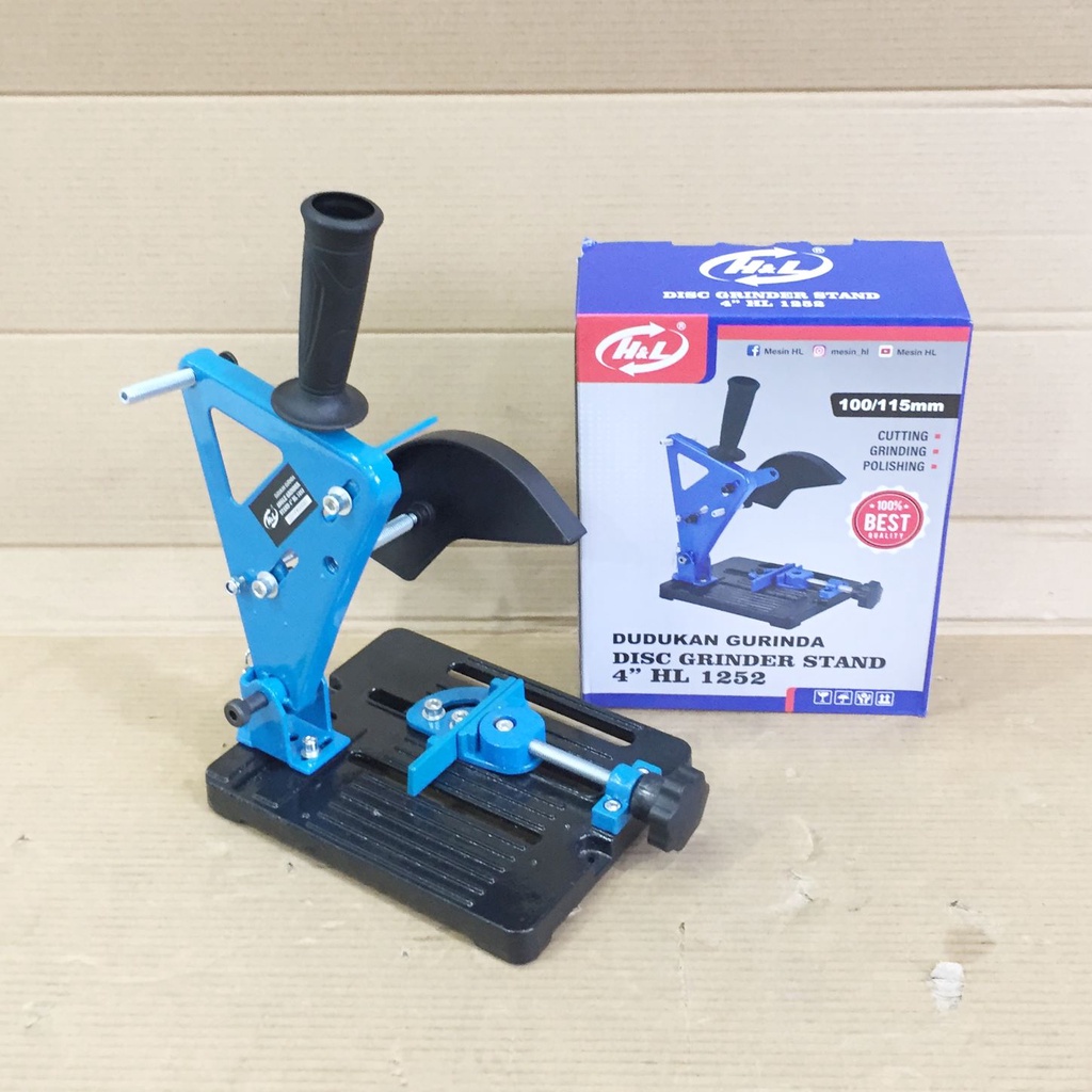 Jual DUDUKAN GERINDA 4" - STAND GERINDA HL 1252 / DISC GERINDA H&L ...