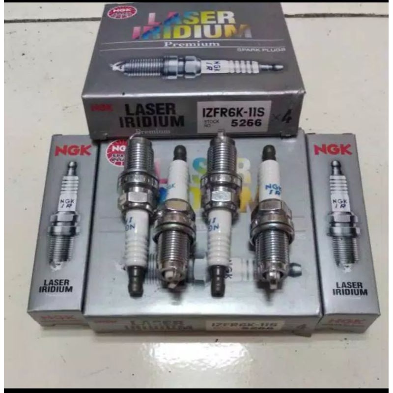 Jual 1 Set spark plug NGK - busi laser iridium For HONDA Jazz , Crv ...