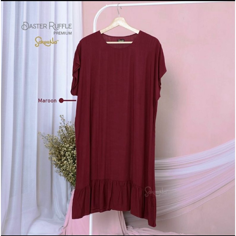 Jual Daster Ruffle Modern Kekinian,Bisa buat santai maupun jalan jalan ...