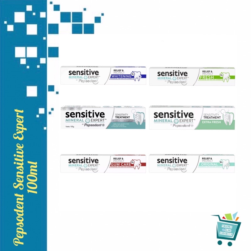 Jual Pepsodent Sensitive Expert 100g Sensitivity Treatment / Relief & Ptotect / Original ...
