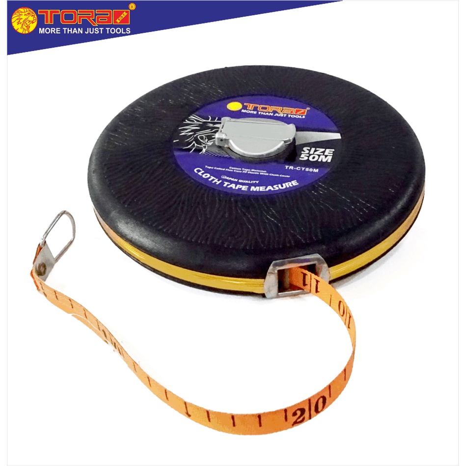Jual TORA Meteran Kain 50 Meter - Measuring Tape Cutton Tape CT50M ...