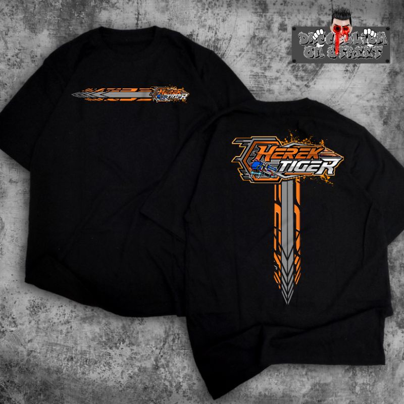 Jual KAOS DISTRO TIGER RACING, KAOS DISTRO HEREK TIGER T-SHIRT DISTRO ...