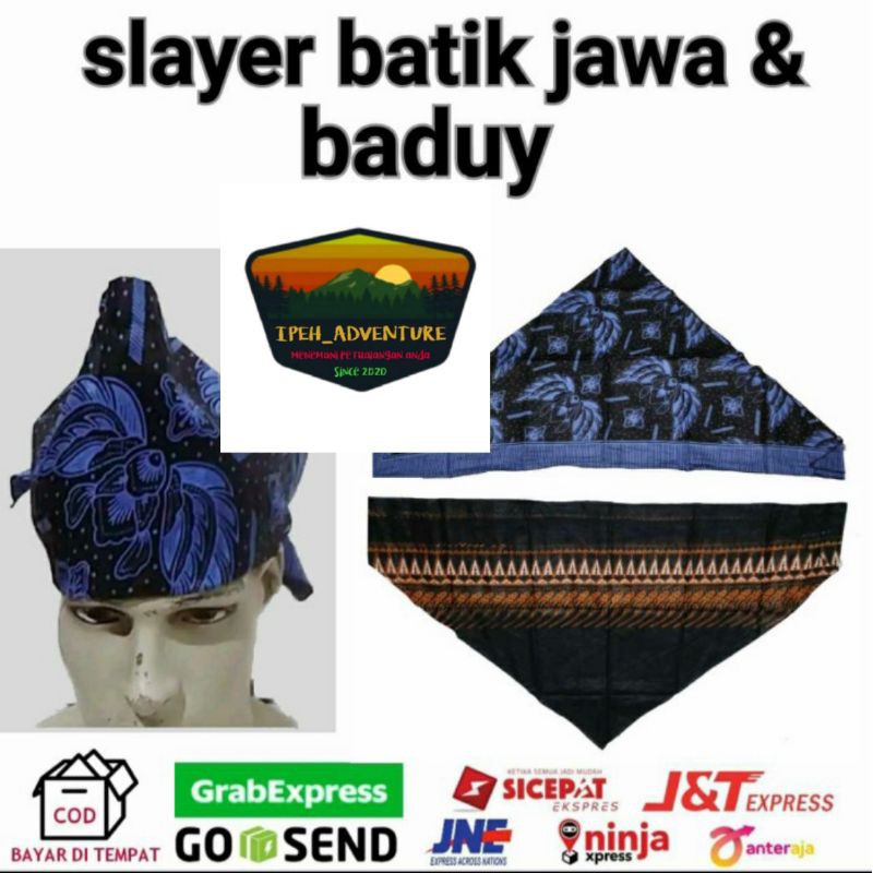 Jual slayer batik Baduy dan jawa | Shopee Indonesia