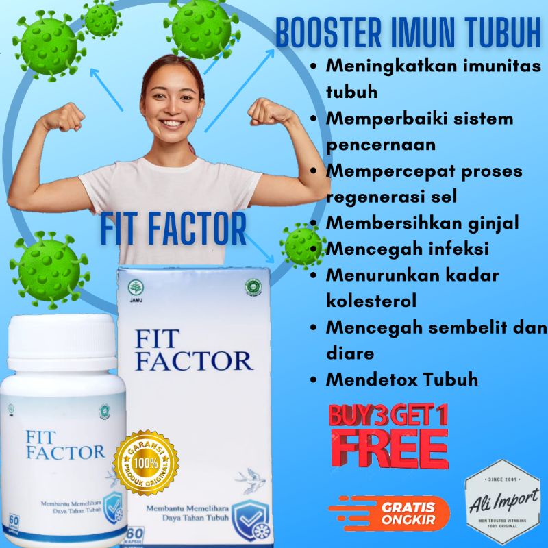 Jual FITFACTOR Fit Factor Obat Herbal Kesehatan Original Ampuh Menambah ...