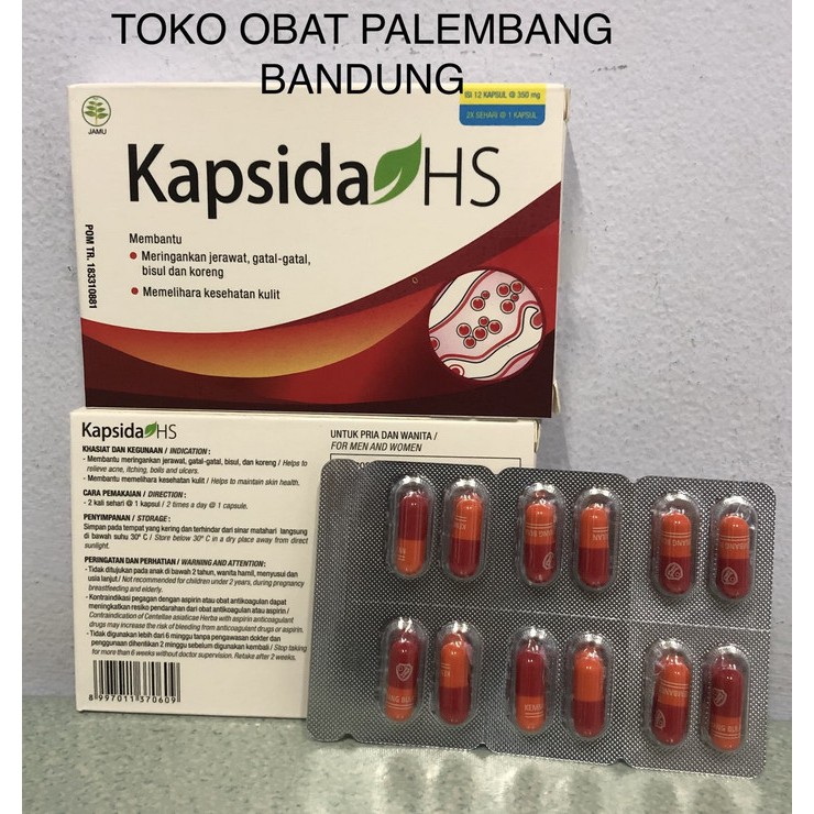Jual KAPSIDA HS KEMBANG BULAN 12 KAPSUL | Shopee Indonesia
