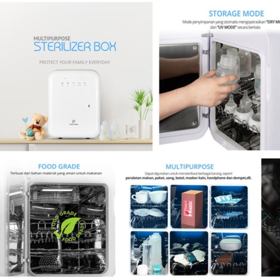 Jual POLYTRON Multipurpose Sterilizer Box UV Light PUV 122W | Shopee ...