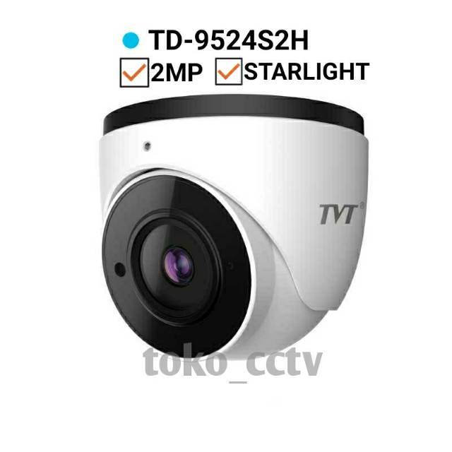 Jual CCTV IP Camera 2MP TVT TD9524S2H Kamera IP Tvt TD9524S2H 2Mp Starlight | Shopee Indonesia