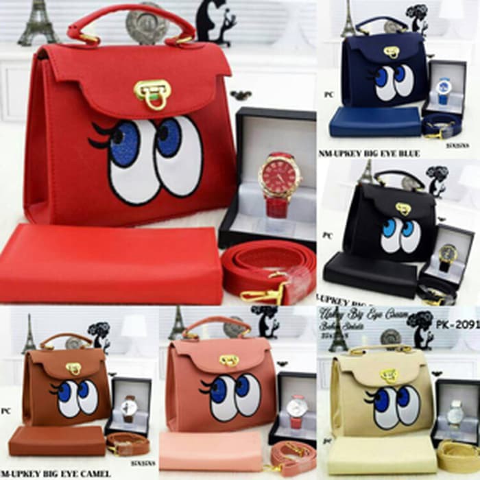 Jual Tas Lokal/Tas Murah/Paketan Tas Murah/Paket 3In1 Kellys Eyes ...