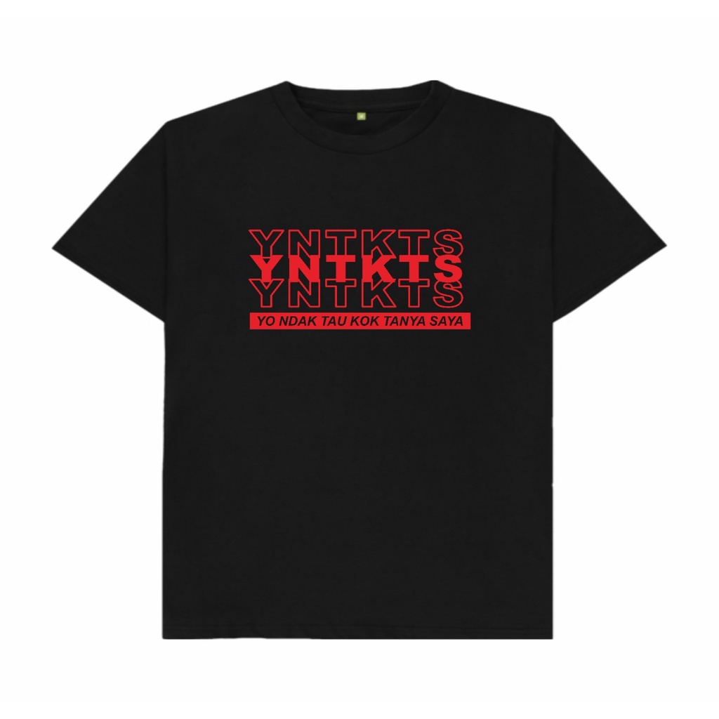 Jual Kaos meme pak jokowi YNTKTS (Yo Ndak Tau Kok Tanya Saya) capslock ...