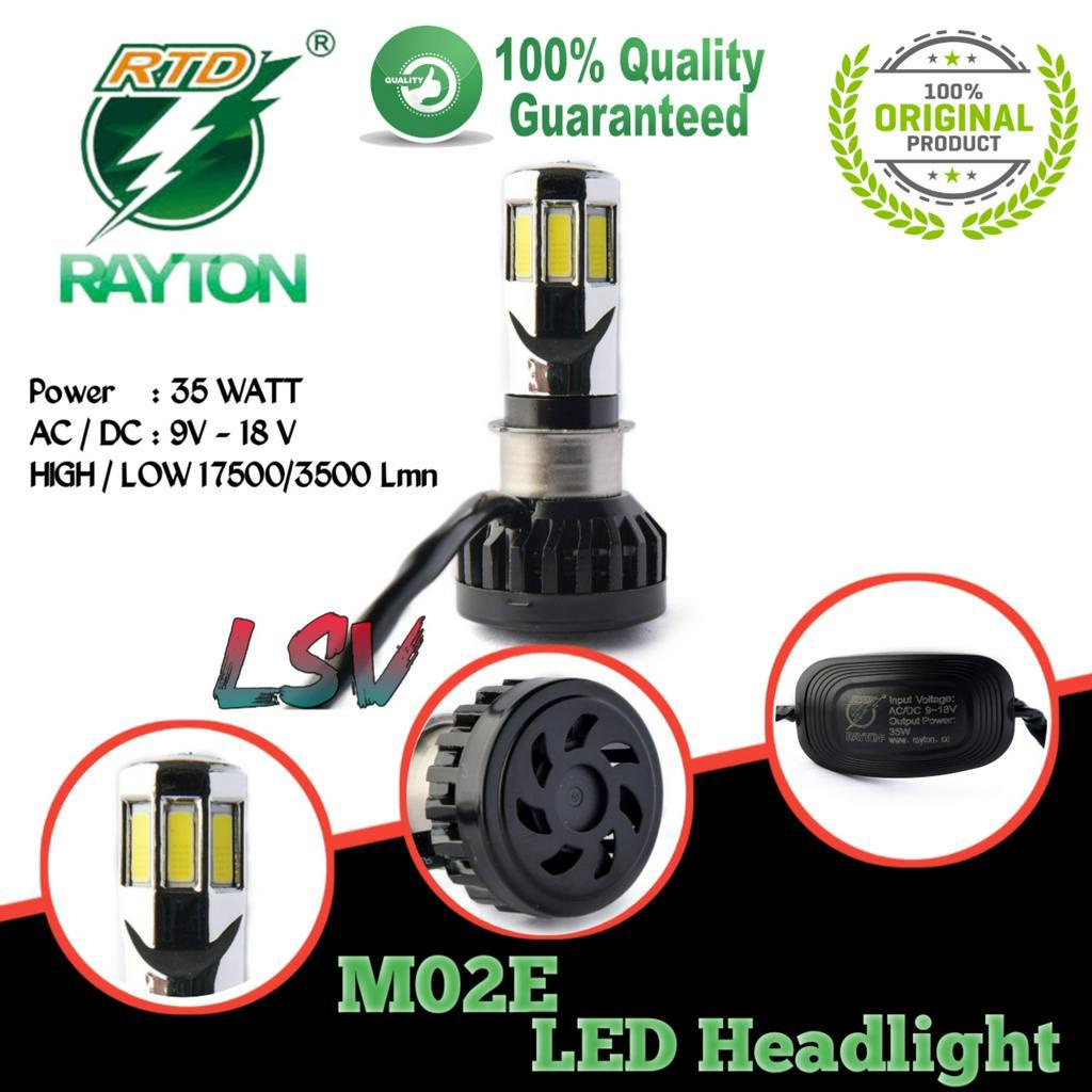 Jual LAMPU DEPAN LED RTD M02E 6 SISI ORIGINAL RTD RAYTON | Shopee Indonesia