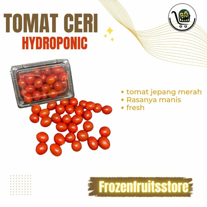 Jual Tomat ceri, Tomat Jepang hydroponic, red tomatoes japan hydroponic ...