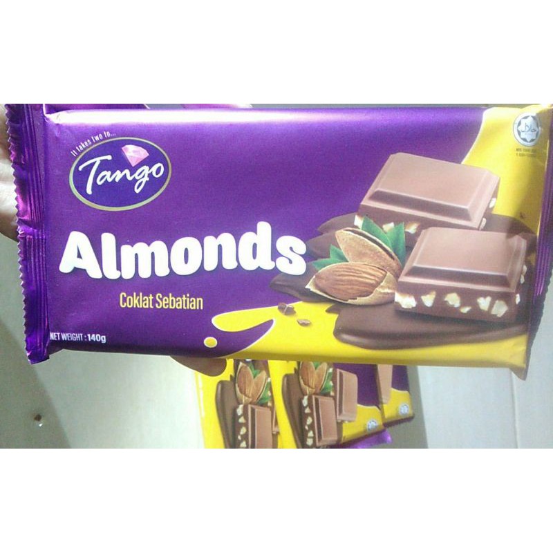 Jual tango coklat almond ori malaysia | Shopee Indonesia