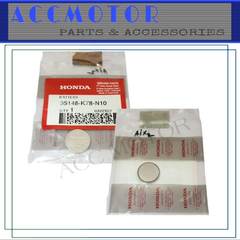 Jual 35148-K78-N10 Batu Battery Remote Adv 150/Pcx 150~160/Vario Led ...