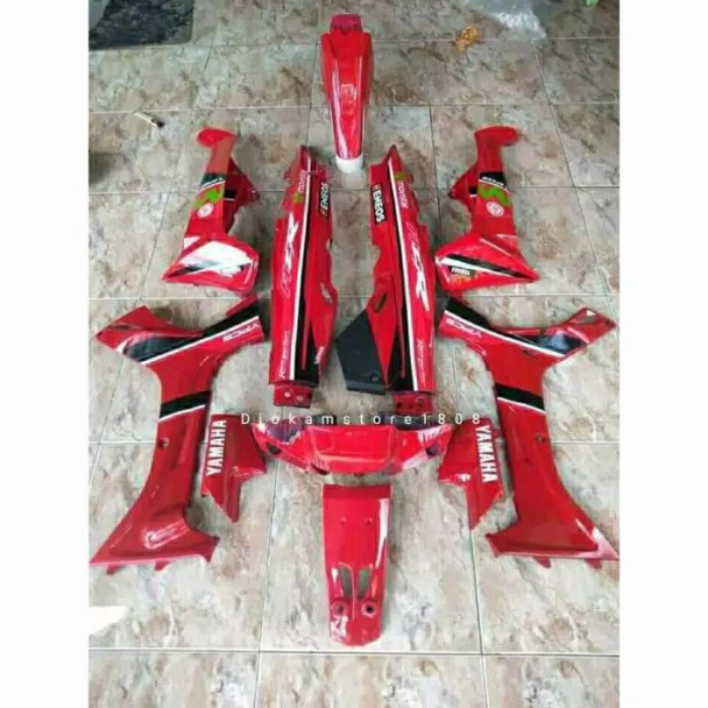 Jual full body set halus F1ZR FIZR warna limited edition merah | Shopee ...