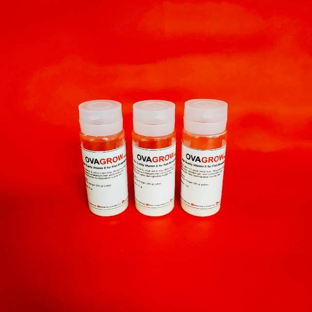 Jual Vitamin Penambah sel telur ikan Ovagrow Kemasan 10gr | Shopee ...