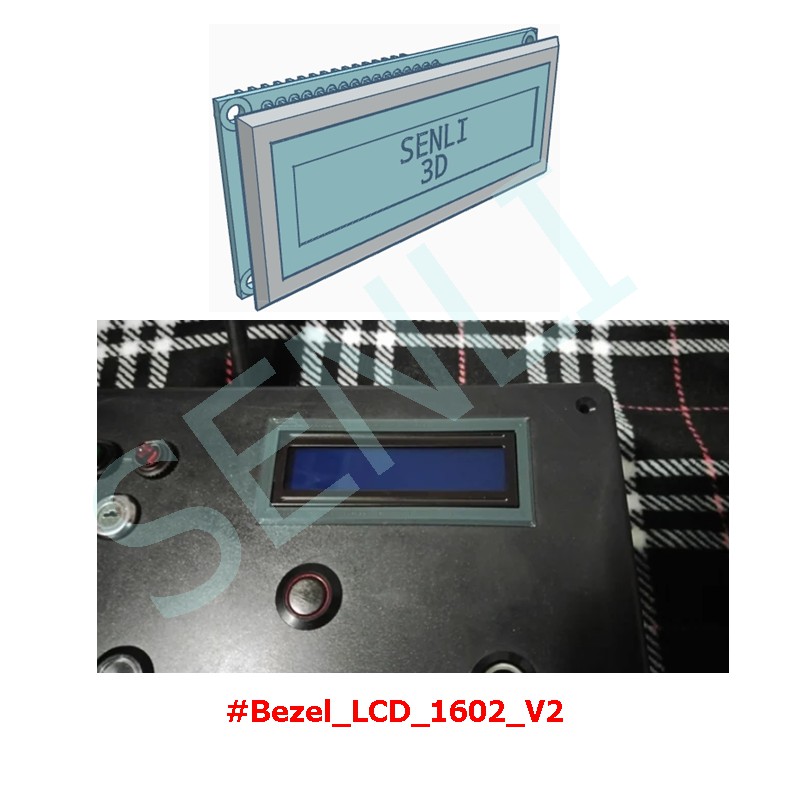 Jual Bezel LCD Arduino 16x2 16x02 1602 V2 | Shopee Indonesia