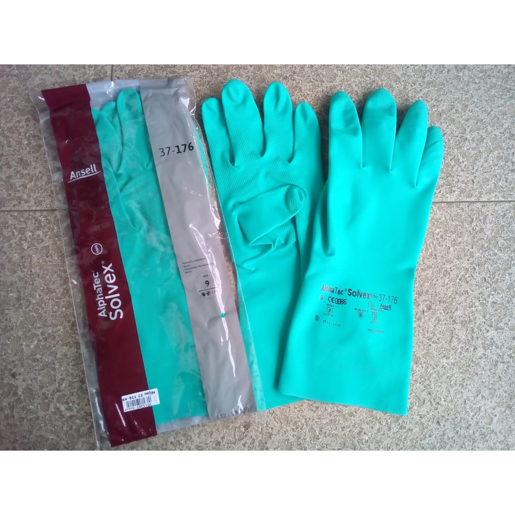 Jual SARUNG TANGAN HIJAU ANSELL SOLVEX 37-176 #9 - 7015201 | Shopee Indonesia