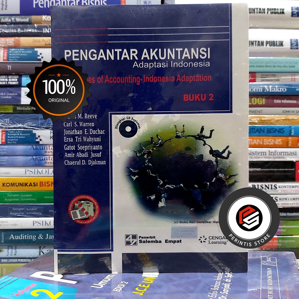 Jual ORIGINAL !! Pengantar Akuntansi Buku 2 Adaptasi Indonesia WARREN ...
