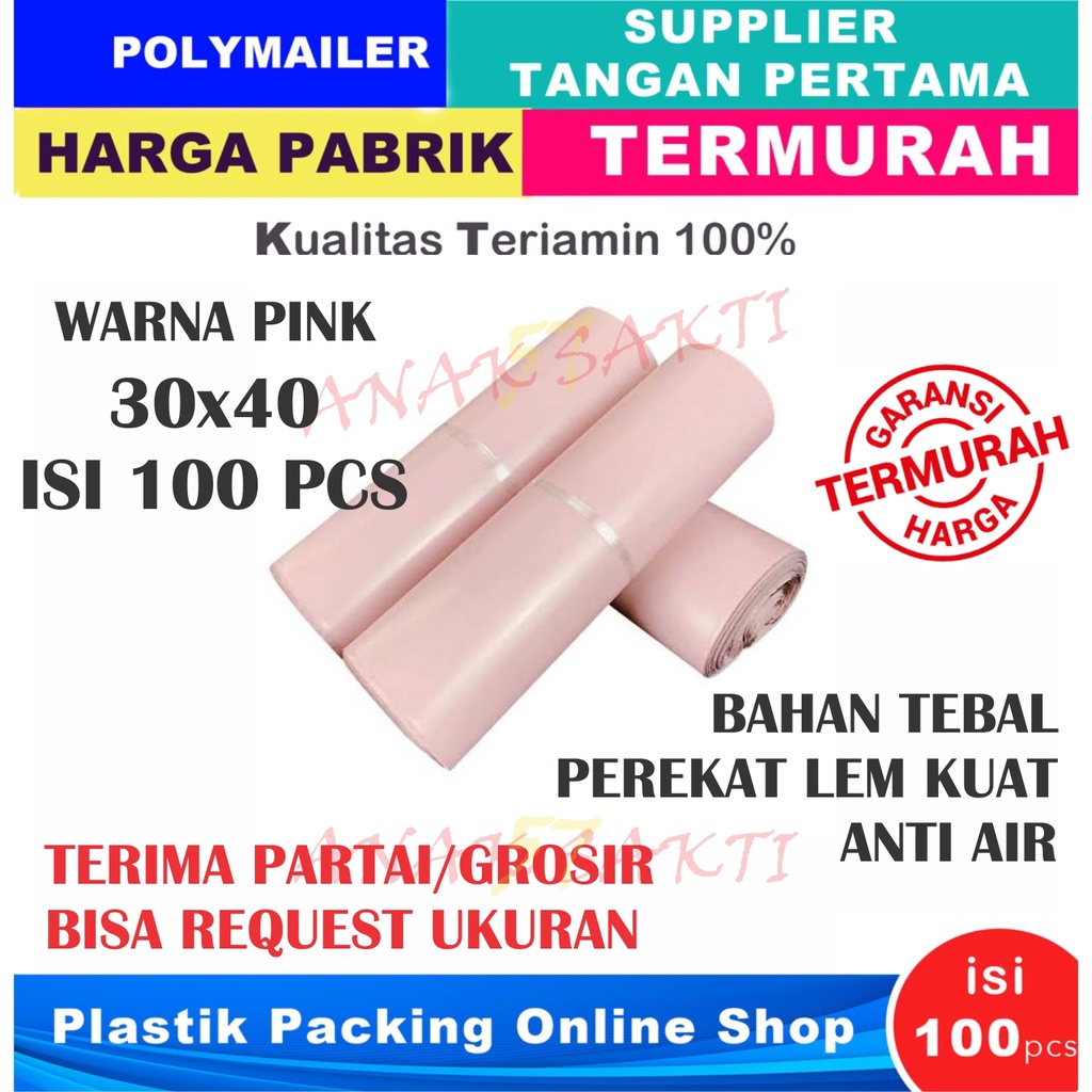 Jual Plastik Polymailer Polymer Polimer Packingan Online Shop Amplop ...