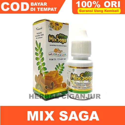 Jual Mix Saga Untuk Sariawan Dan Batuk Panas Dalam isi 10 ml | Shopee ...