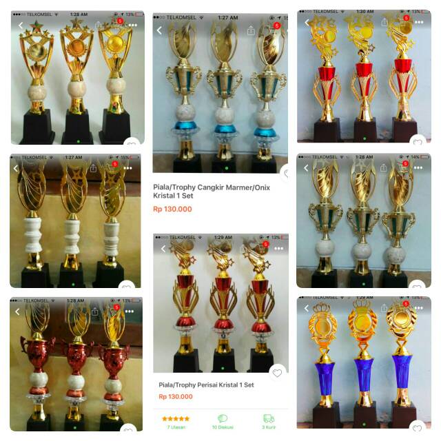 Jual Piala/Trophy By Request (13 model) | Shopee Indonesia