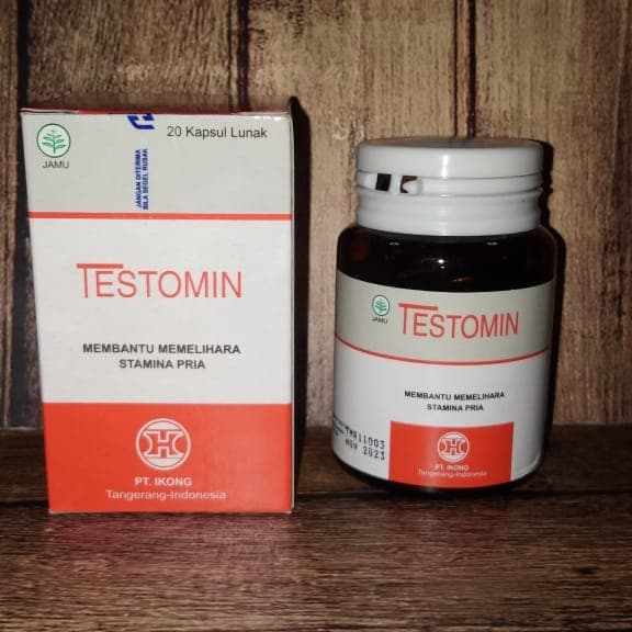 Jual TESTOMIN - H3 VITAMIN HORMONE WITH H3 CAPSULES | Shopee Indonesia