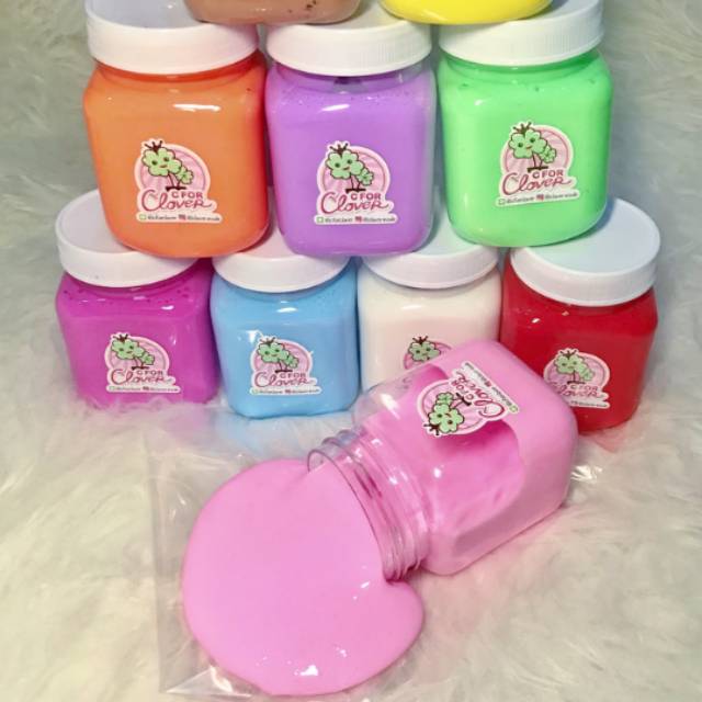 Jual ORIGINAL SLIME JAR 1 KG by CFORCLOVER / murah grosir reseller ...