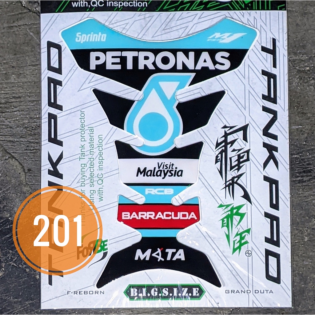 Jual Stiker Tangki Motor Universal - Sticker Timbul Tankpad | Shopee ...