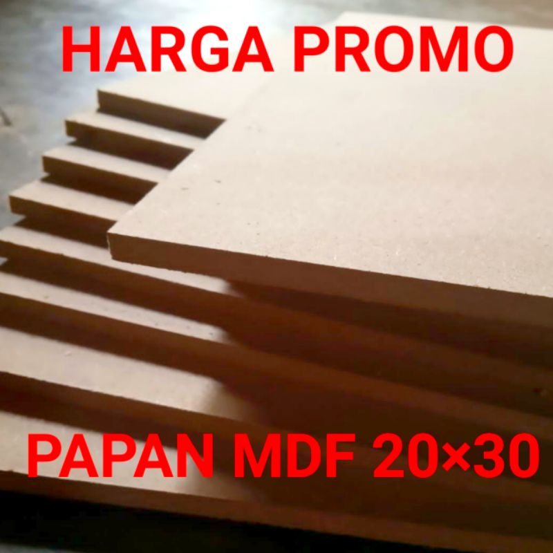 Jual PAPAN MDF 6MM 20×30 | Shopee Indonesia