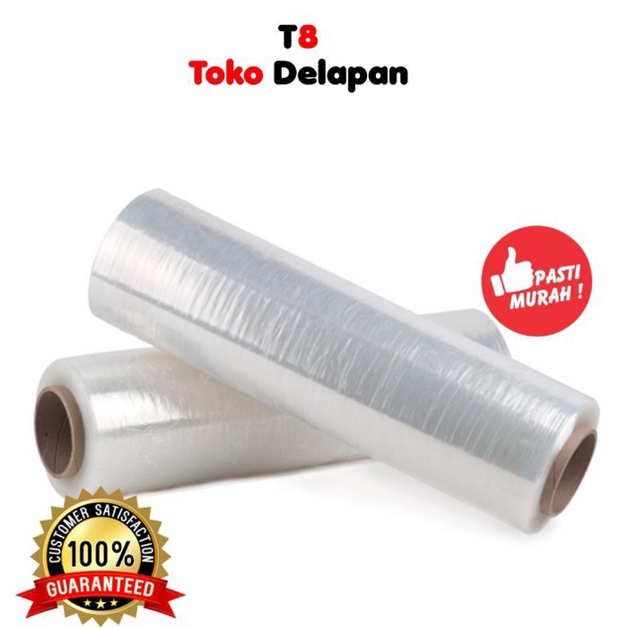 Jual Plastik Wrap 50cm STRETCH FILM Plastic Wrapping Barang Kemasan ...