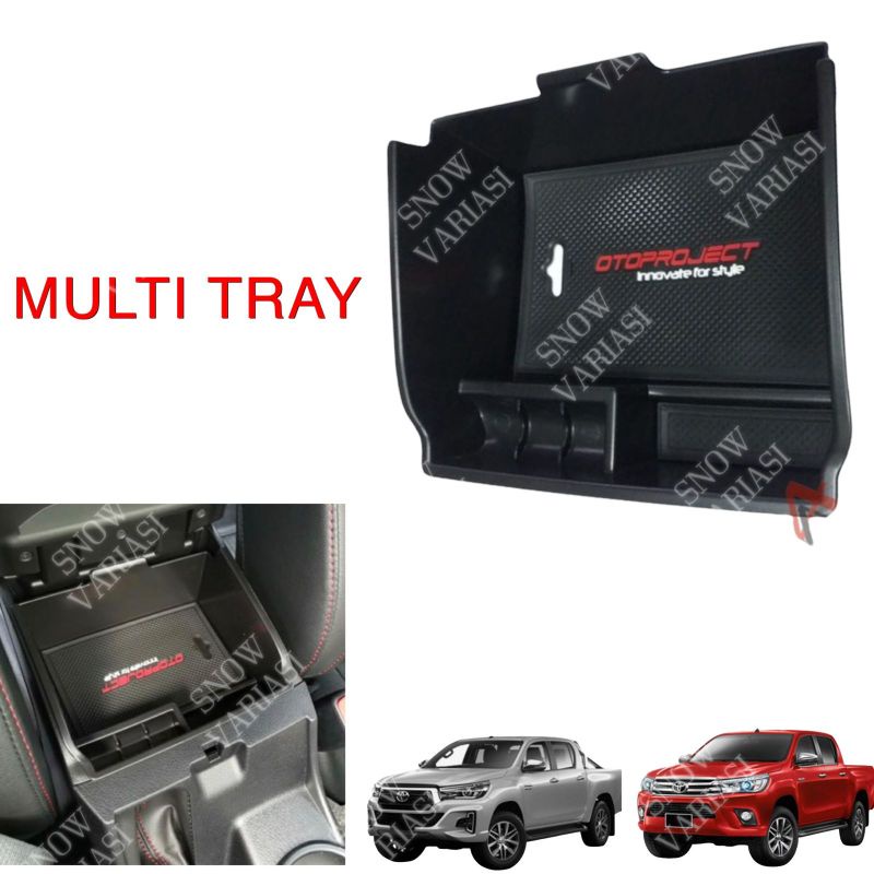 Jual Center Multi Tray Console Box All New Hilux 2016 2020 2022 UP ...