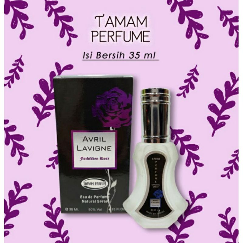 Jual TAMAM PARFUM SPRAY AROMA AVRIL LAVIGNE ISI 35ML | Shopee Indonesia