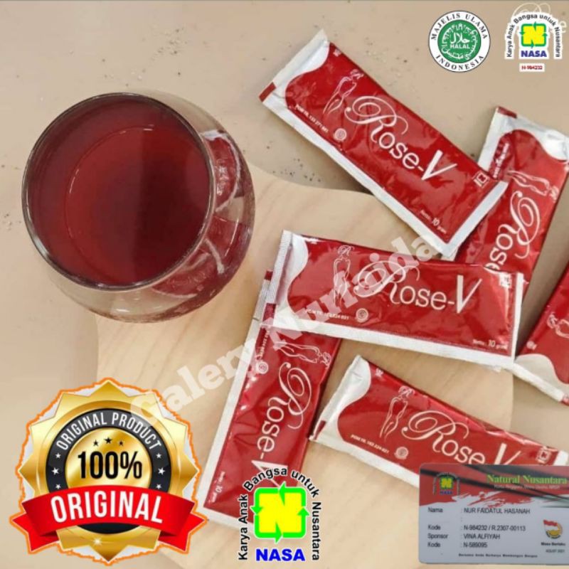 Jual Rose V NASA Minuman Herbal Solusi Kesehatan Miss V atasi keputihan ...
