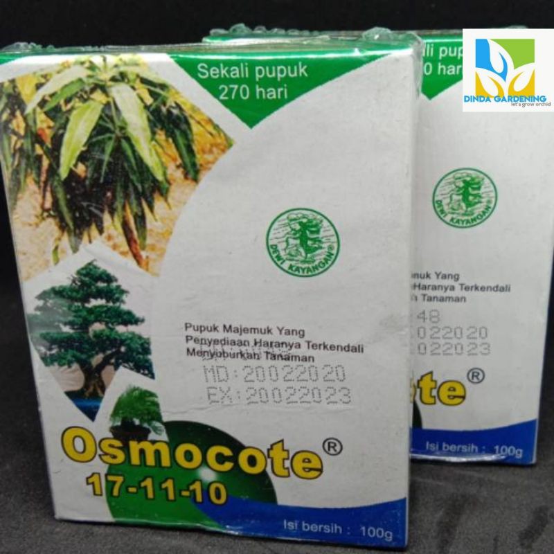 Jual Pupuk Esmocote Dekastar 17-11-10 (100gr) | Shopee Indonesia