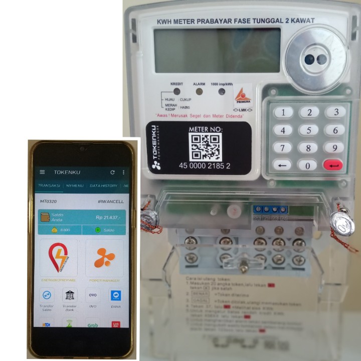 Jual Kwh Meter Prabayar / Token / Prepaid ( Sistem Online / Siap Pakai ...