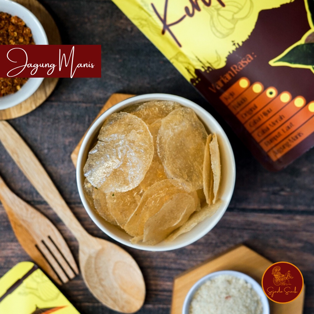 Jual KERIPIK KACA JAGUNG MANIS / KRIPCA - Sajodo (ASLI SINGKONG) | Shopee Indonesia