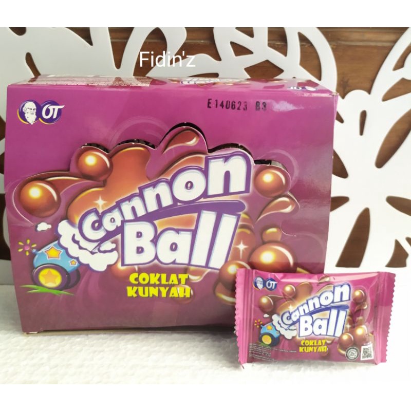 Jual Cannon Ball Coklat Kunyah Eceran | Shopee Indonesia
