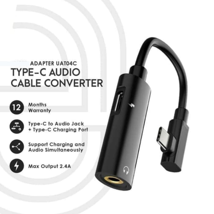 Jual Kabel Converter Type C to Audio Jack Female Adapter | Shopee Indonesia