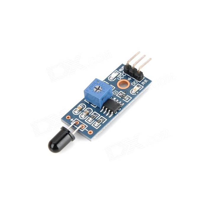 Jual SUM 1 CH IR FLAME SENSOR 1 CHANNEL SENSOR API ARDUINO, FIRE ...