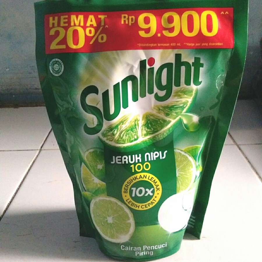 Jual SUNLIGHT 460ml CAIRAN PENCUCI PIRING | Shopee Indonesia