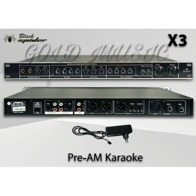 Jual EFFECT VOCAL BLACK SPIDER X3 MULTIFUNGSI DIGITAL AUDIO | Shopee ...