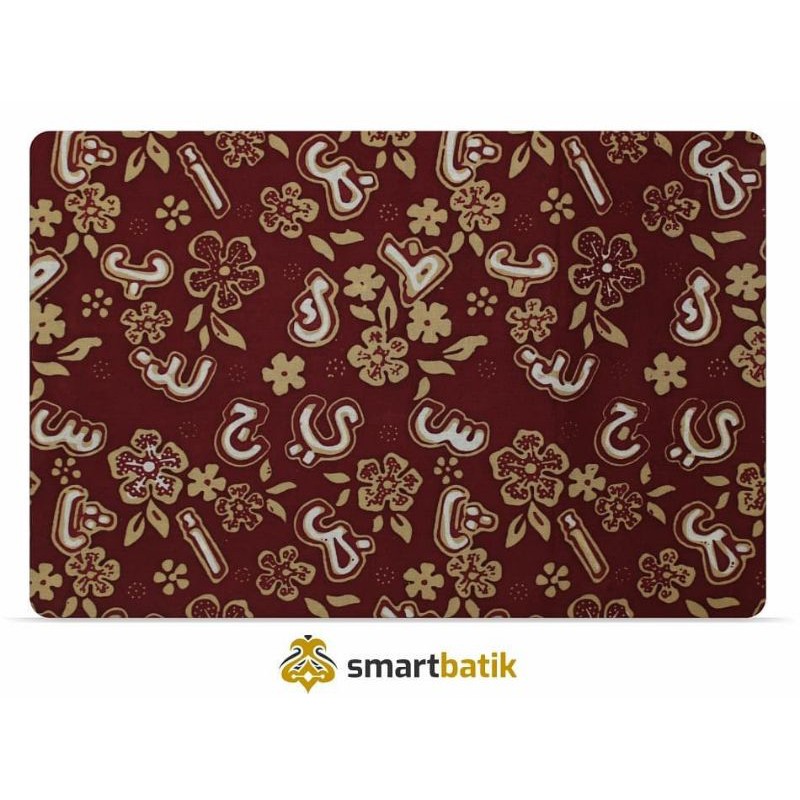Jual Batik Agama PAI Motif Akulturasi Budaya Jawa dan Arab (Huruf ...