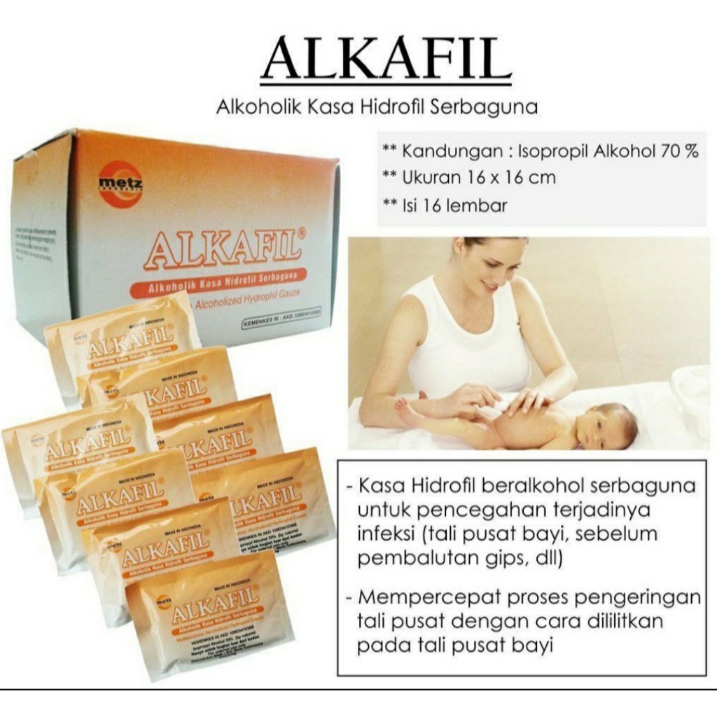 Jual ALKAFIL ( alkoholik Kasa Hidrofil Serbaguna) | Shopee Indonesia