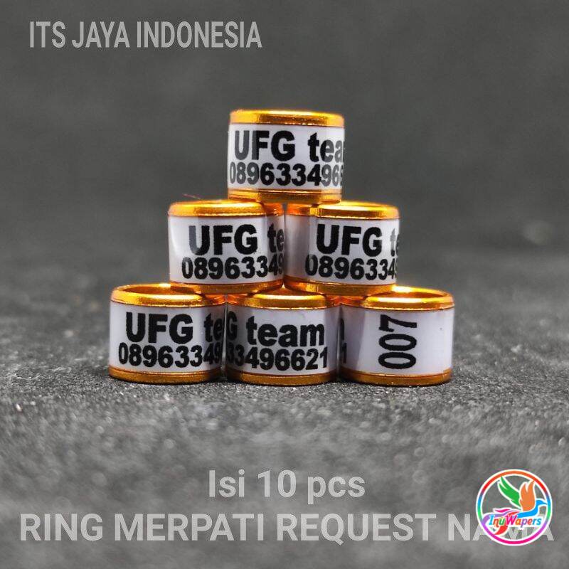 Jual RING MERPATI CUSTOM NAMA RING MERPATI REQUEST NAMA SENDIRI RING ...