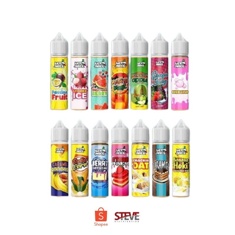 Jual Liquid Freebase LCV Juice Creamy & Fruity 60ml | Shopee Indonesia
