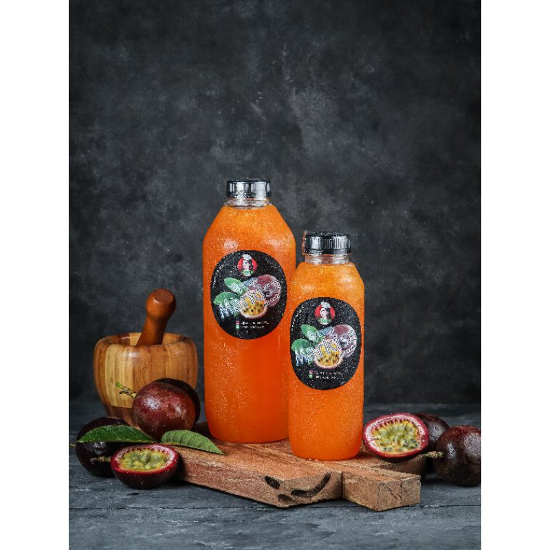 Jual Markisa Syrup Asli Medan Dengan Pulpy (Serat) ukuran 1liter ...
