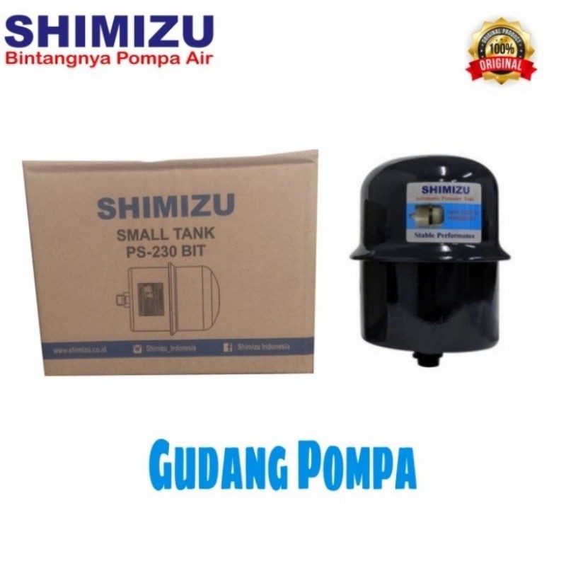Jual Tabung/Tangki Pompa Air Shimizu PS 230 BIT Small Tank PS 230 BIT | Shopee Indonesia