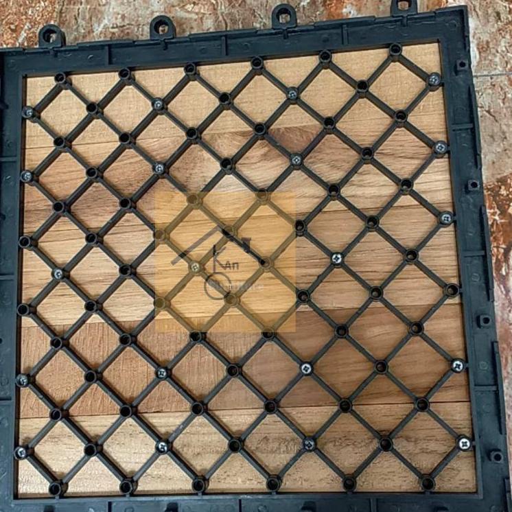 Jual IMPORT PVC Alas Lantai Parket Karet Alas Perakitan lantai kayu ...