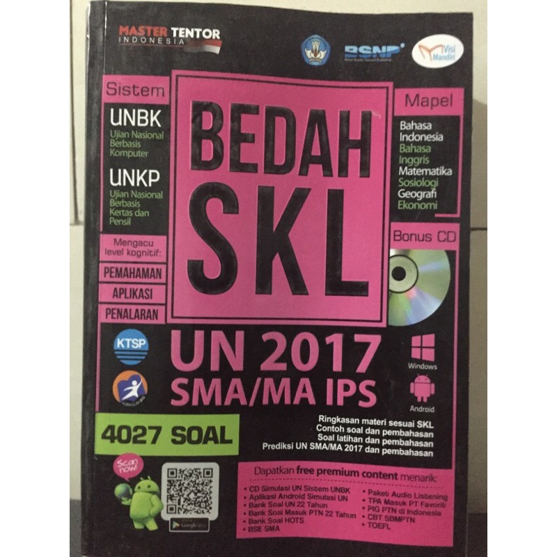Jual BUKU BEDAH SKL UN 2017 SMA/MA IPS | Shopee Indonesia