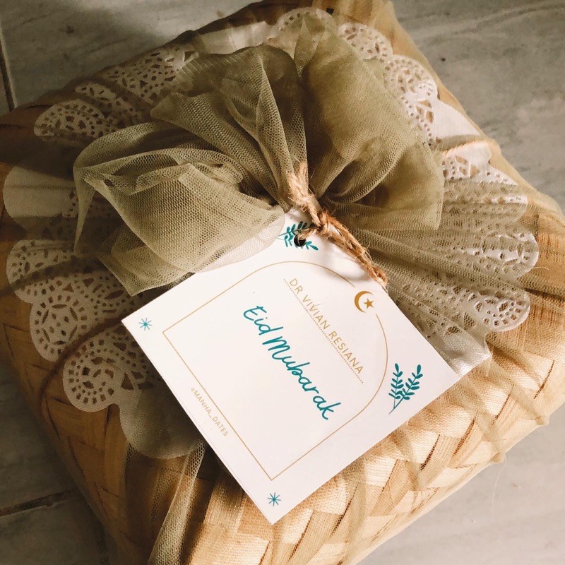 Jual Besek Bambu Hampers Dengan Tile | Packing Hampers | Shopee Indonesia